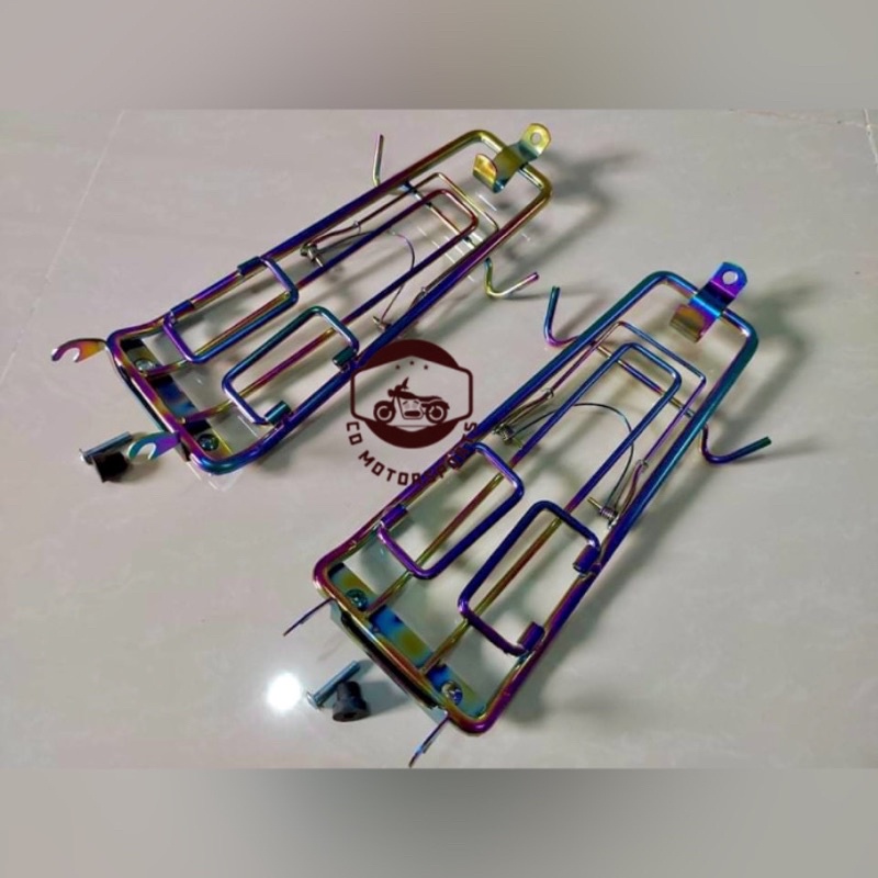 Titanium Step Grill for Sniper 150 | Shopee Philippines