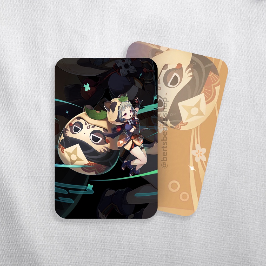 Genshin Impact Photocards - SAYU Textured Photocards Front and Back ...