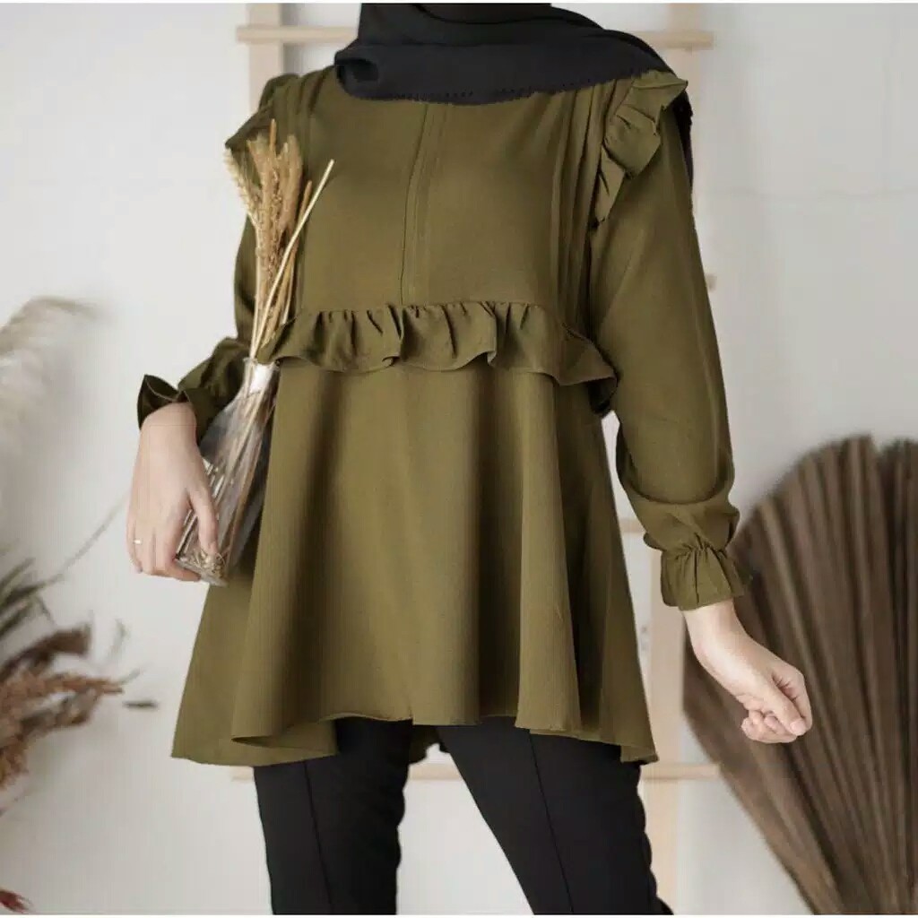 Flowly Blouse | Shopee Philippines