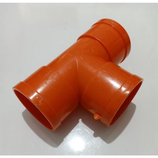 PVC Pipe Orange Fittings 2" Elbow, Tee, Coupling, Wye, Cleanout, P-trap ...