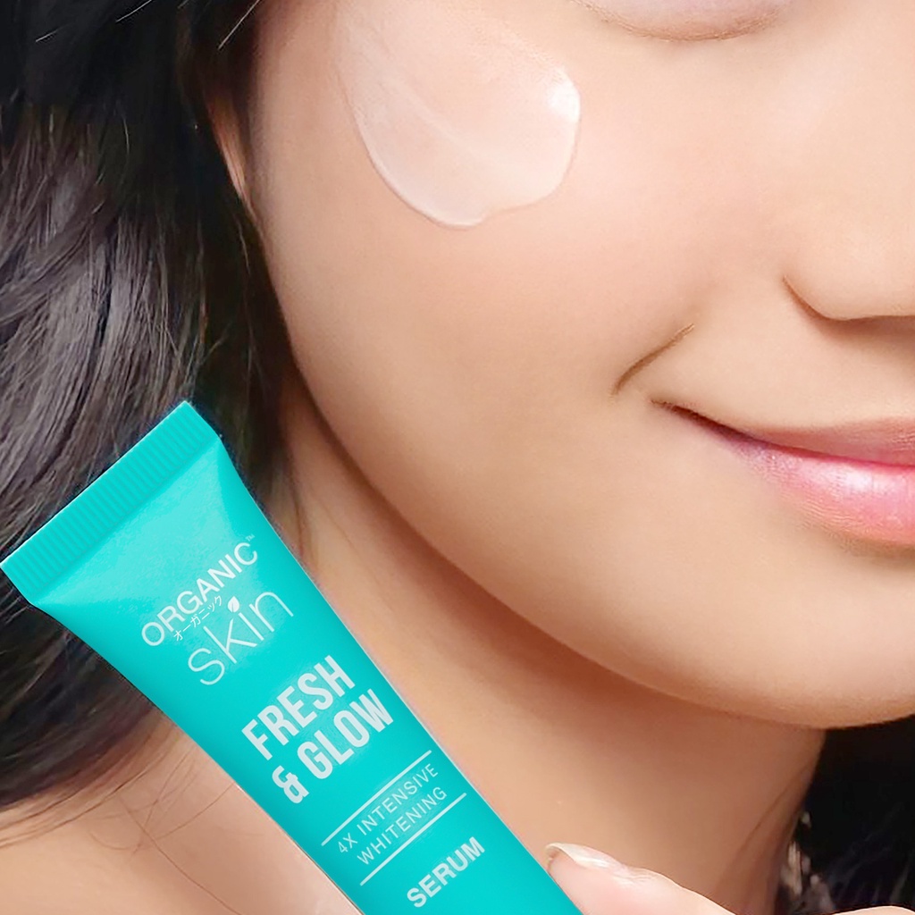 Organic Skin Japan Fresh & Glow 4x Intensive Whitening Repair Serum ...