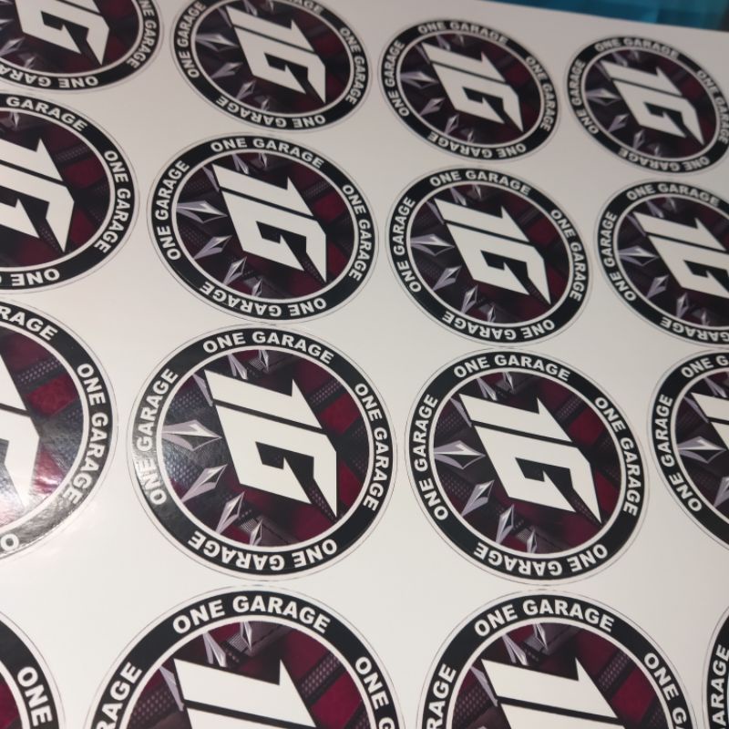 1G Stickrr Circle Logo 1G / 1G Sticker | Shopee Philippines