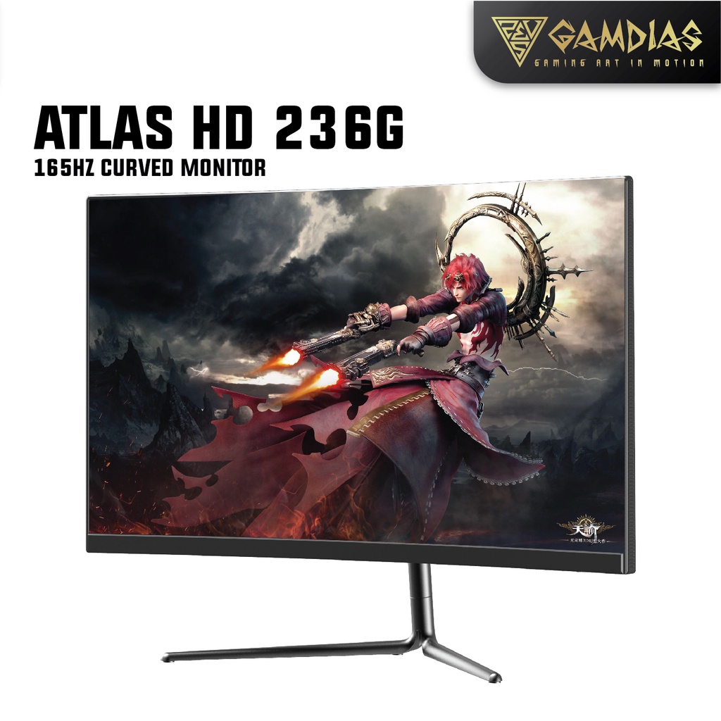 Gamdias Atlas HD236G 165HZ | Shopee Philippines