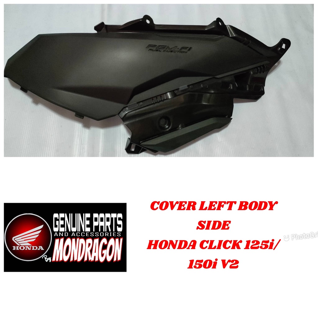 COVER LEFT BODY SIDE HONDA CLICK 125I/150I V2 (83620-K59-A7OZB) HONDA ...