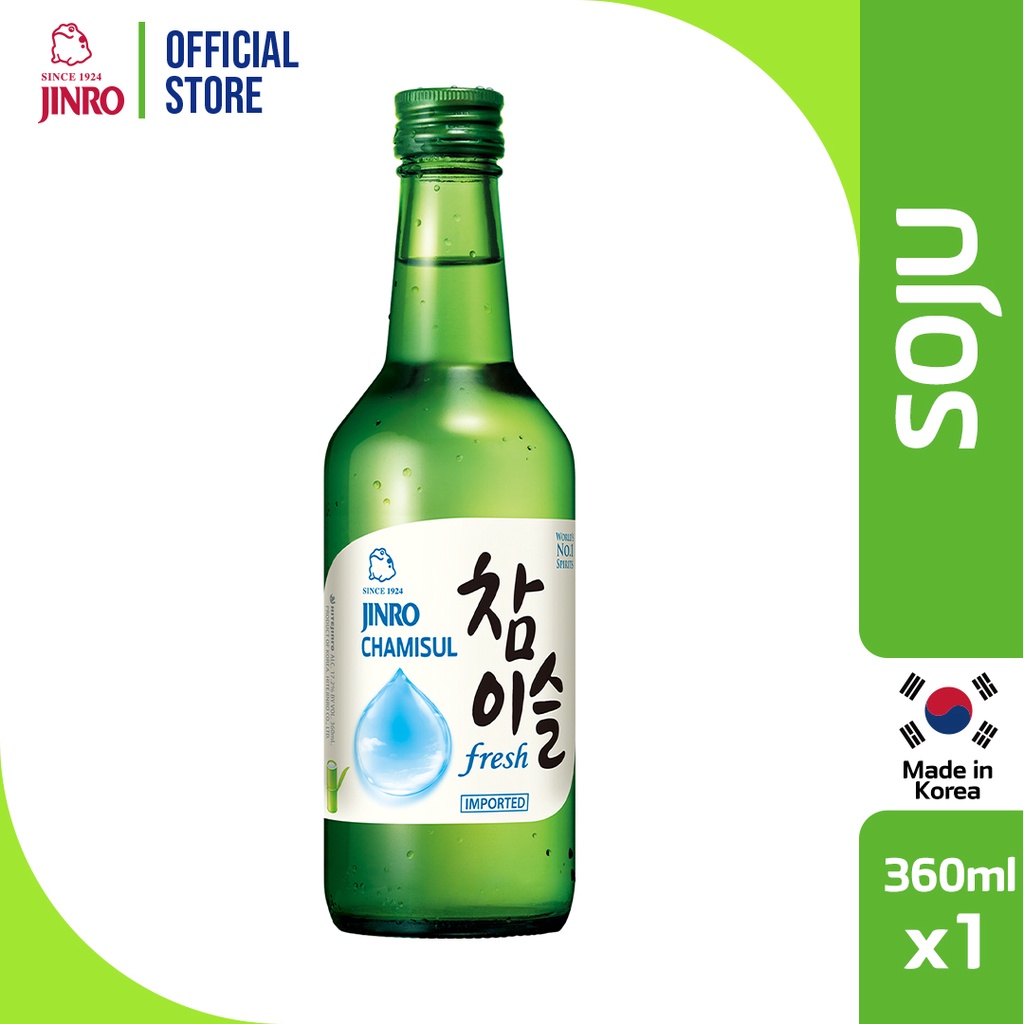 Jinro Chamisul Fresh Soju 360ml | Shopee Philippines