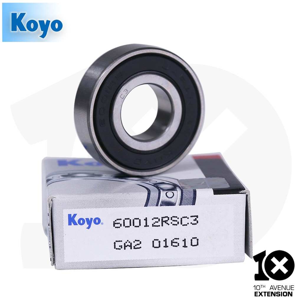 10thX Koyo #6001 Rubber Sealed Type Japan Original Bearing for ...