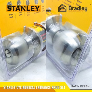 Stanley Cylindrical Entrance Knob Set ( Lockset ) | Shopee Philippines