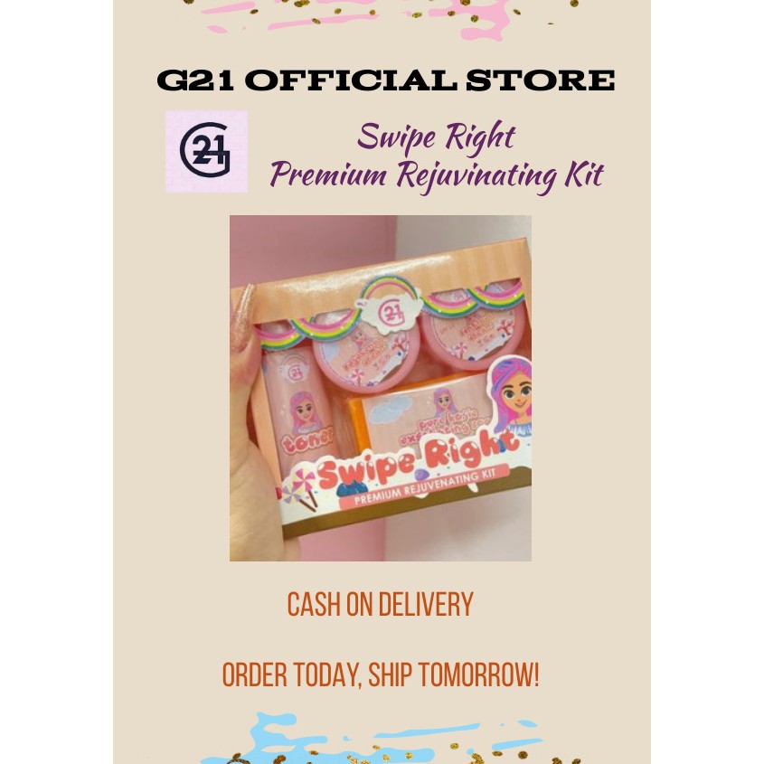 G21 Swipe Right Rejuvenating Kit | Shopee Philippines