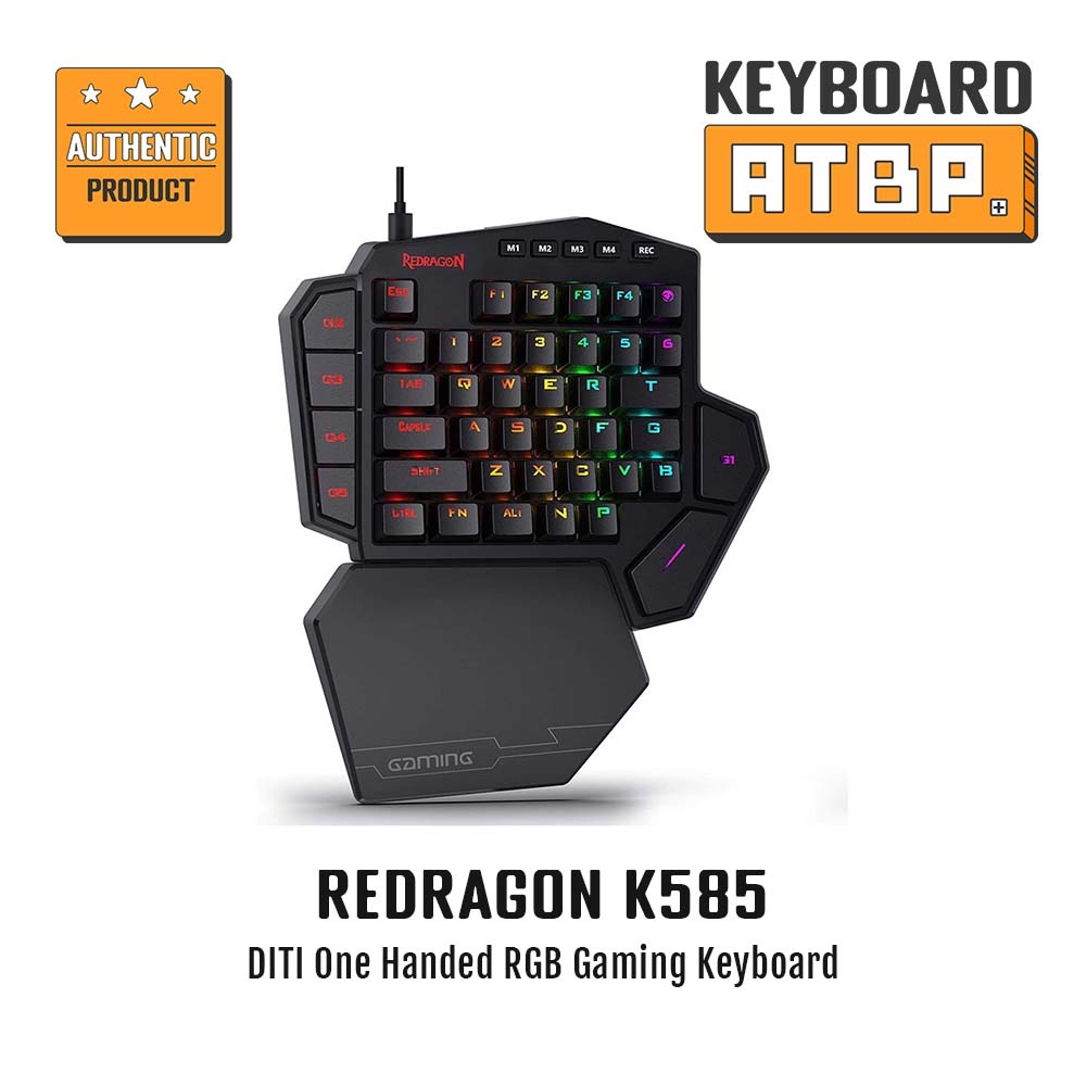 Redragon K585 DITI One Handed RGB Gaming Keyboard | Shopee Philippines