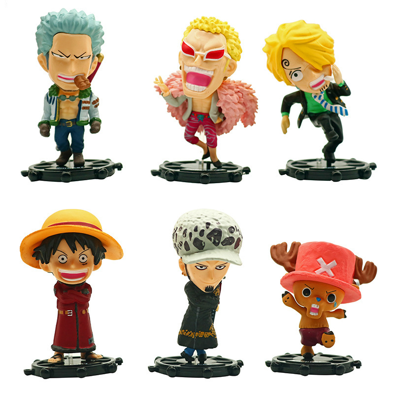 One Piece Monkey·d·Luffy Roronoa Zoro Tony Tony Chopper GOL.D.ROGER Doll comic Toys image Garage ...