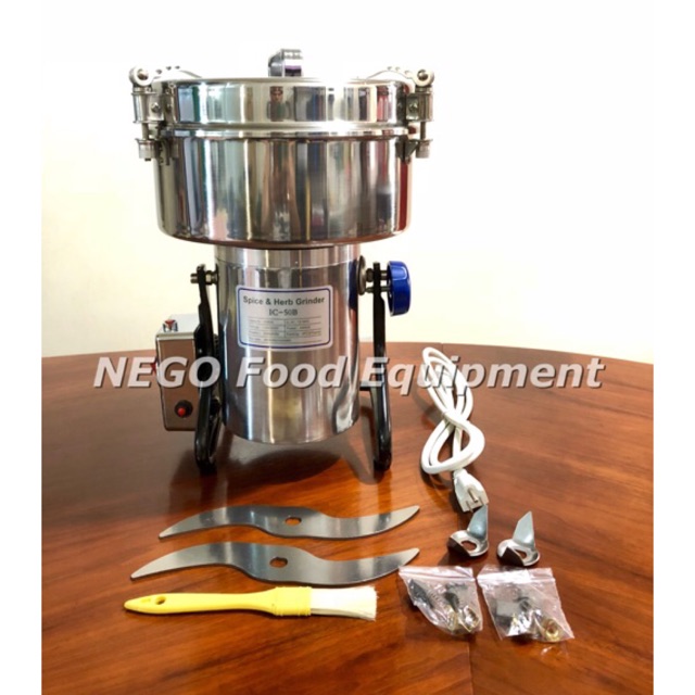 Powderizer Disintegrator 2500g Capacity Pulverizer Spice Herb Grinder ...