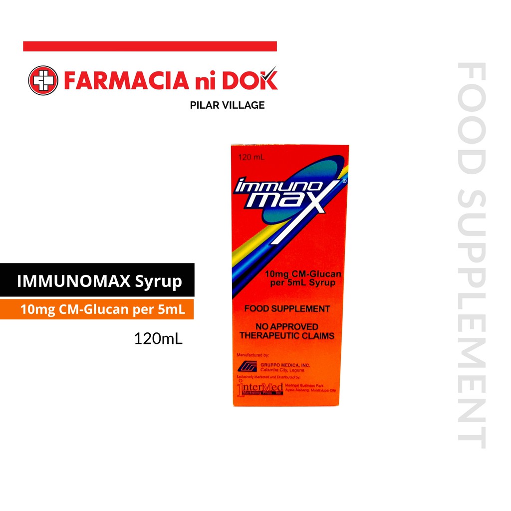 Immunomax Syrup 120mL | BeeCost