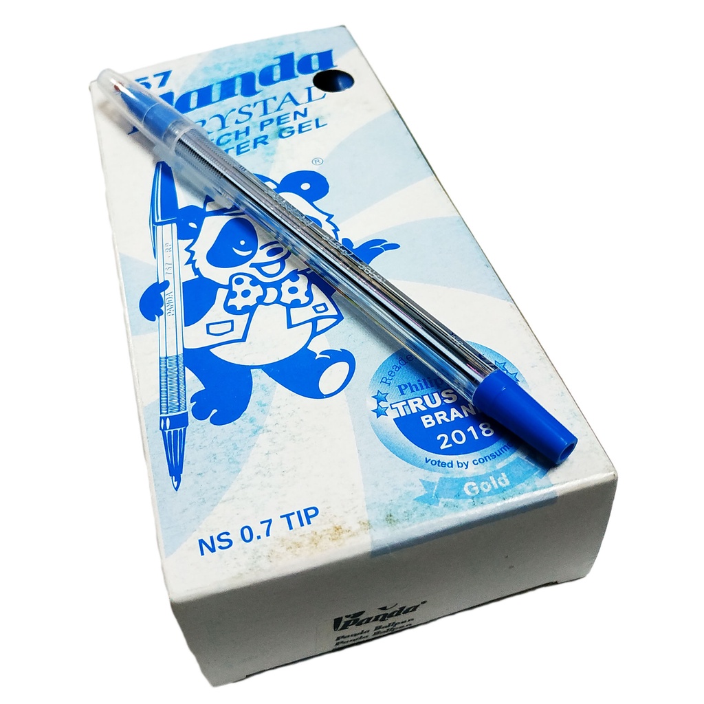 PANDA BALL PEN ( BLUE COLOR ) PRICE PER PIECE BALLPEN | Shopee Philippines