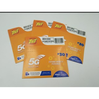 TNT sim card LTE 5G prepaid sim card tri-cut sim card Nano/Micro ...