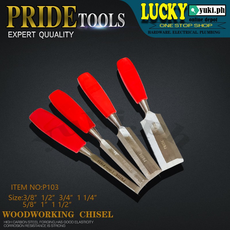 PRIDE Woodworking Chisel ( Paet ) P103 | Shopee Philippines