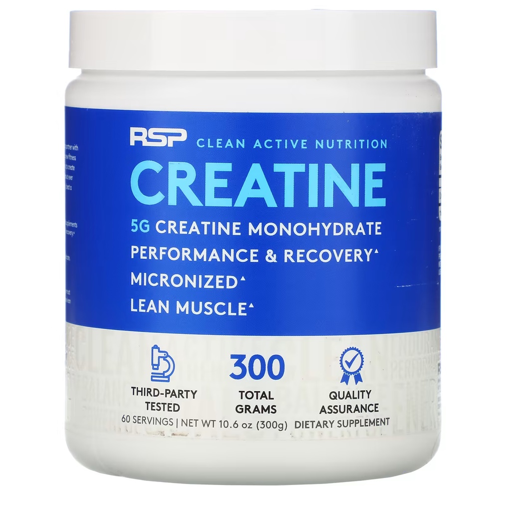 RSP Nutrition Creatine Monohydrate Powder 5 g 10.6 oz (300 g) | Shopee ...