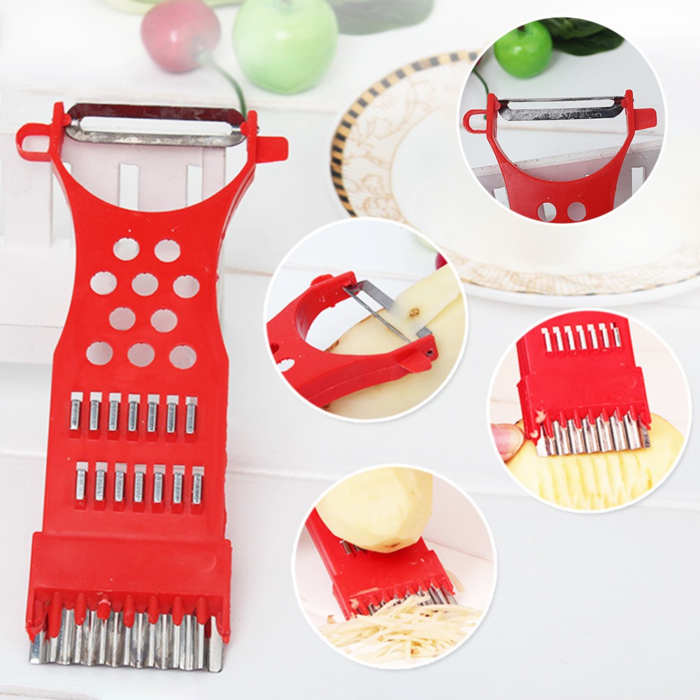 [VIP]Multifunctional Potato Scraper Peeler Food Cutter Vegetable Slicer ...