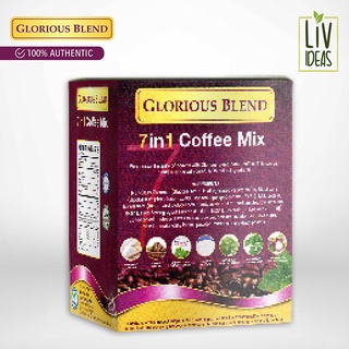Glorious Blend 7 in 1 Coffee w/ Stevia 21g x 7 sachets (With Malunggay ...