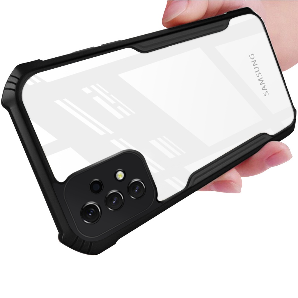 Clear Acrylic Casing For Samsung Galaxy A73 A53 A33 A23 A13 5G A22 A12 A52 A03 A03S A02S M02S ...