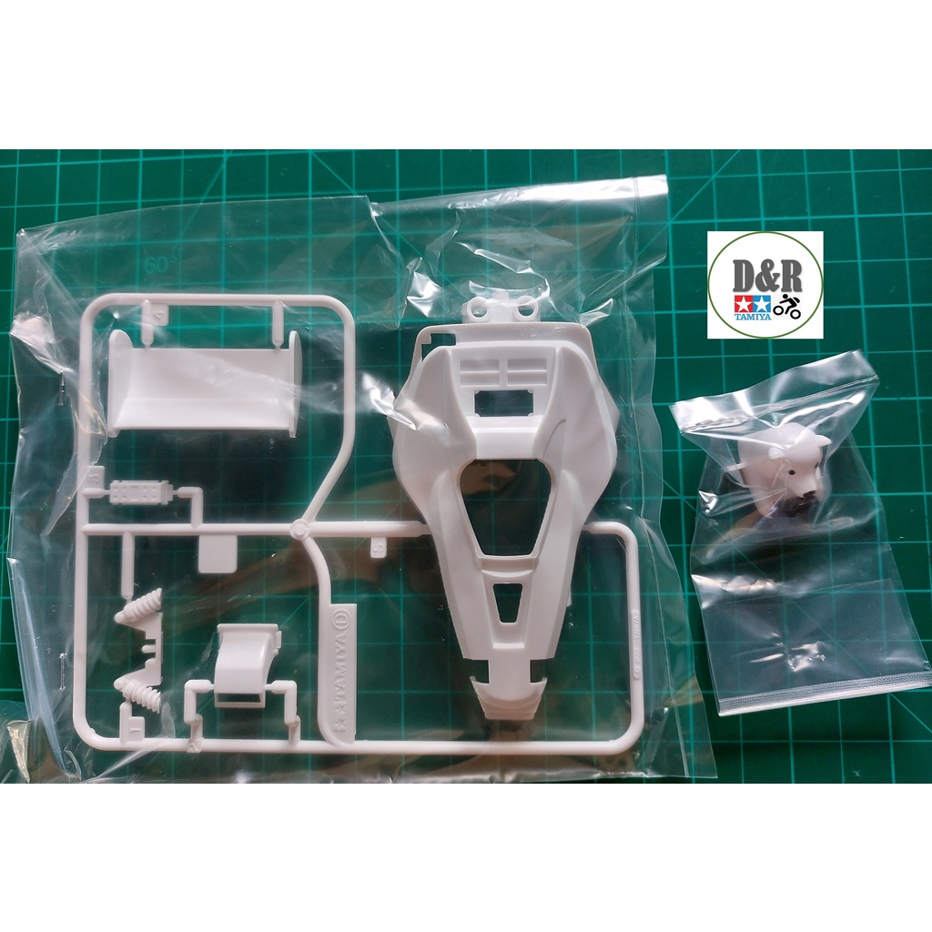 Tamiya Super 2 (S2) Shirokumakko Racer Cowl with Sticker | Shopee ...