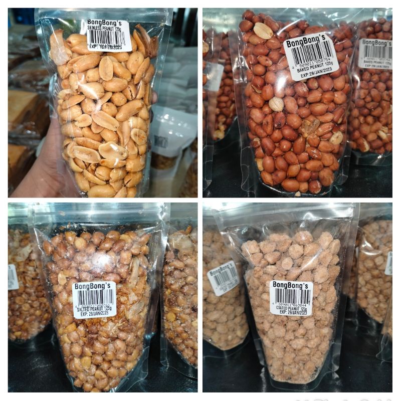 BONGBONGS KUTKUTIN, Baked Peanut, Salted Peanuts, Coated Peanut, Squash ...