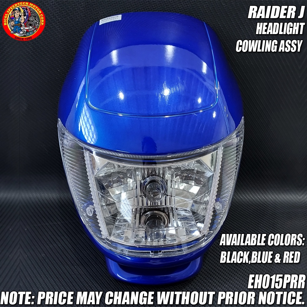 RAIDER J HEADLIGHT COWLING (EH015PR) | Shopee Philippines