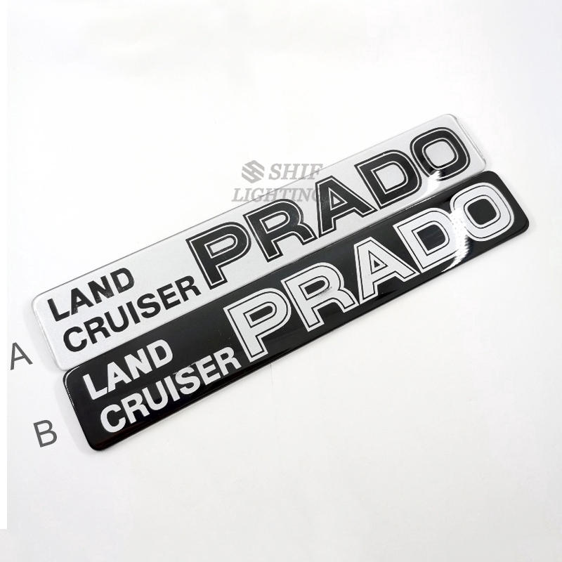 1 x ABS LAND CRUISER PRADO Logo Car Auto Side Rear Emblem Badge Marker ...