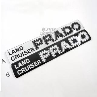 1 x ABS LAND CRUISER PRADO Logo Car Auto Side Rear Emblem Badge Marker ...