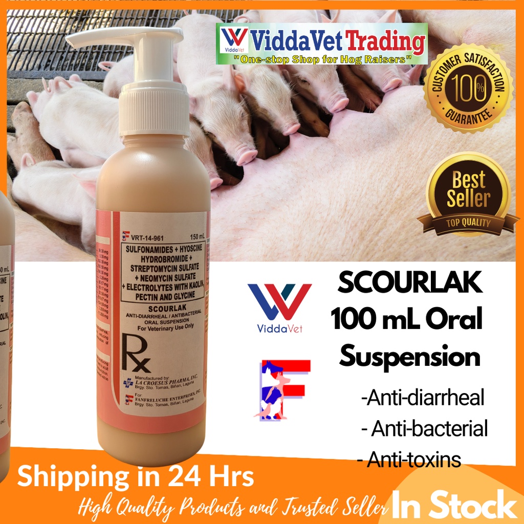 Viddavet trading Scourlak 150 ml Fanfreluche anti-diarrheal anti ...
