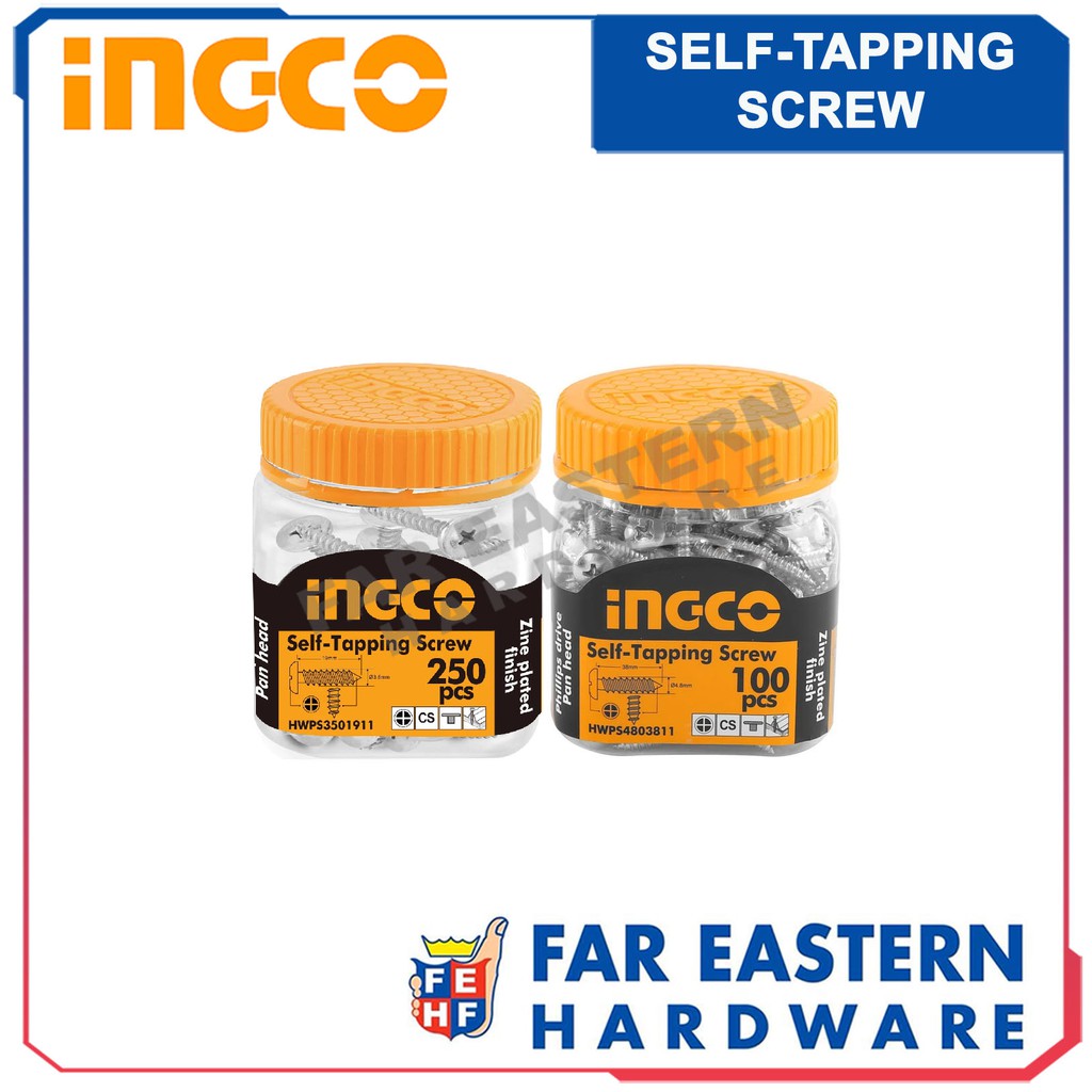 INGCO Self Tapping Screw INHT | Shopee Philippines