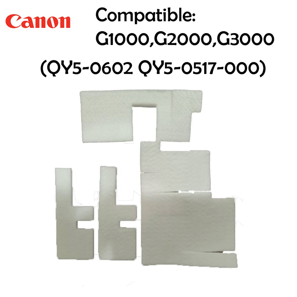 Canon Waste Ink Pad Ink Absorber Full For G1000/G2000/G3000 (QY5-0517-000) | Shopee Philippines