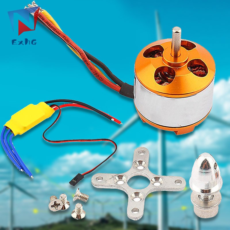 1000KV BLDC Motor A2212 With Soldered Bullet Connector