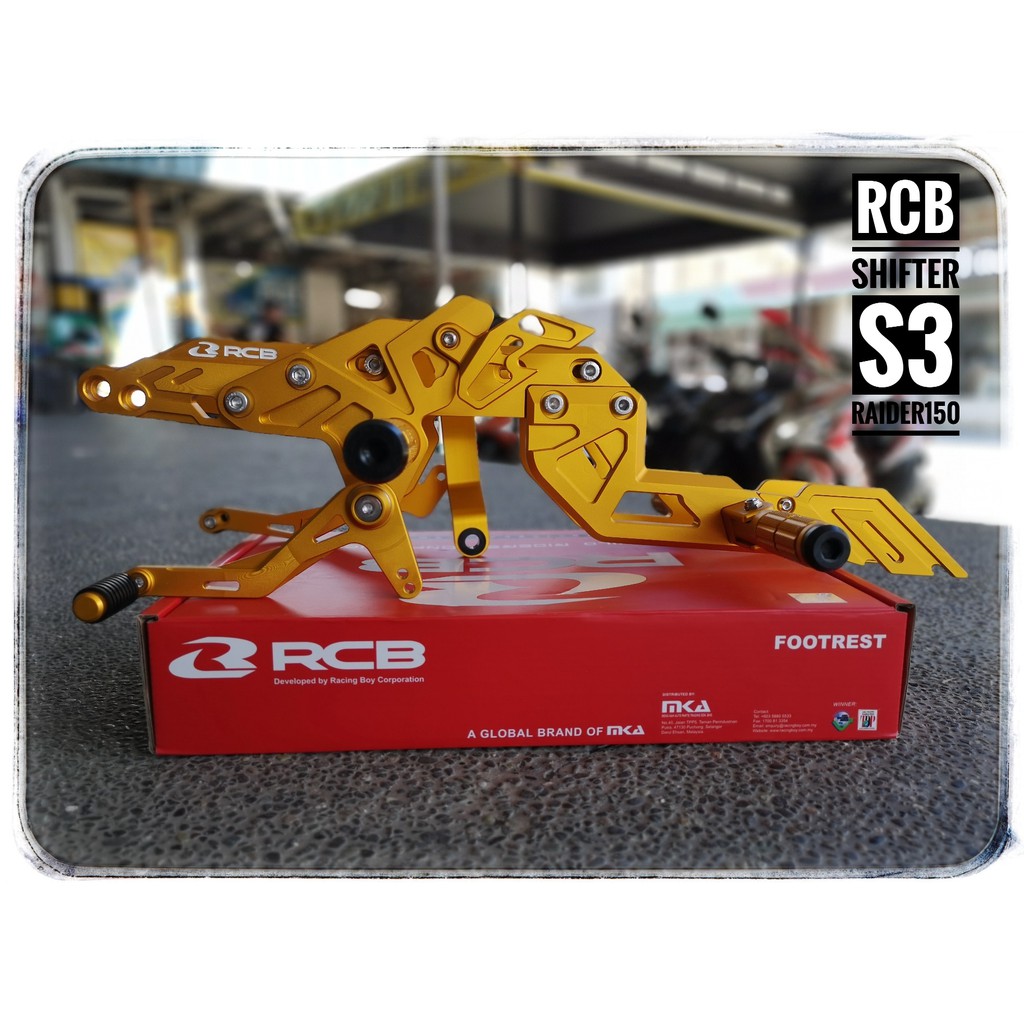 RCB REARSET/SHIFTER RAIDER150 OLD/NEW/REBORN S3 | Shopee Philippines