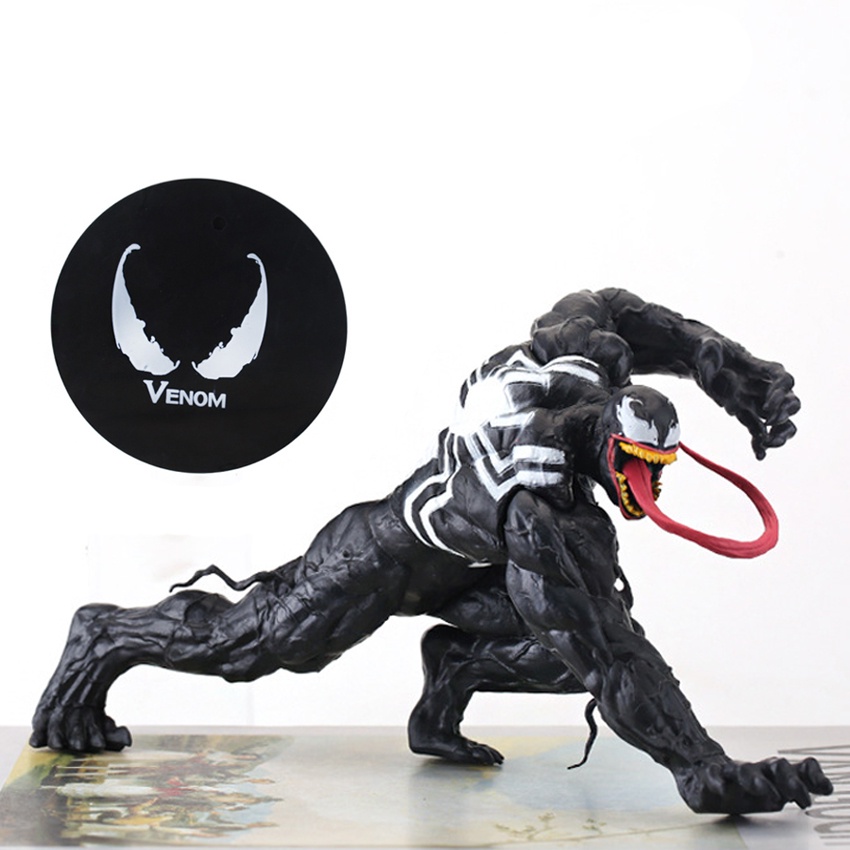 Marvel Super Hero Large Venom Action Figure STATUE 1/10 Scale PVC ...