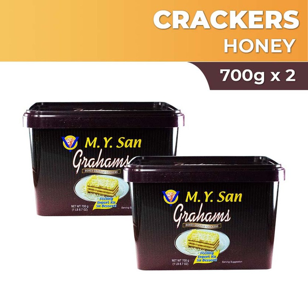 MY San Graham Crackers 700g X 2 | Shopee Philippines