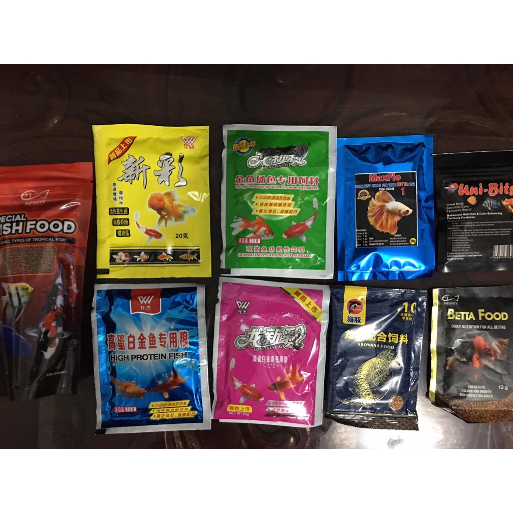 Premium Quality Fish Food 20g | Infinity Betta | Porpoise | Aquamaster ...
