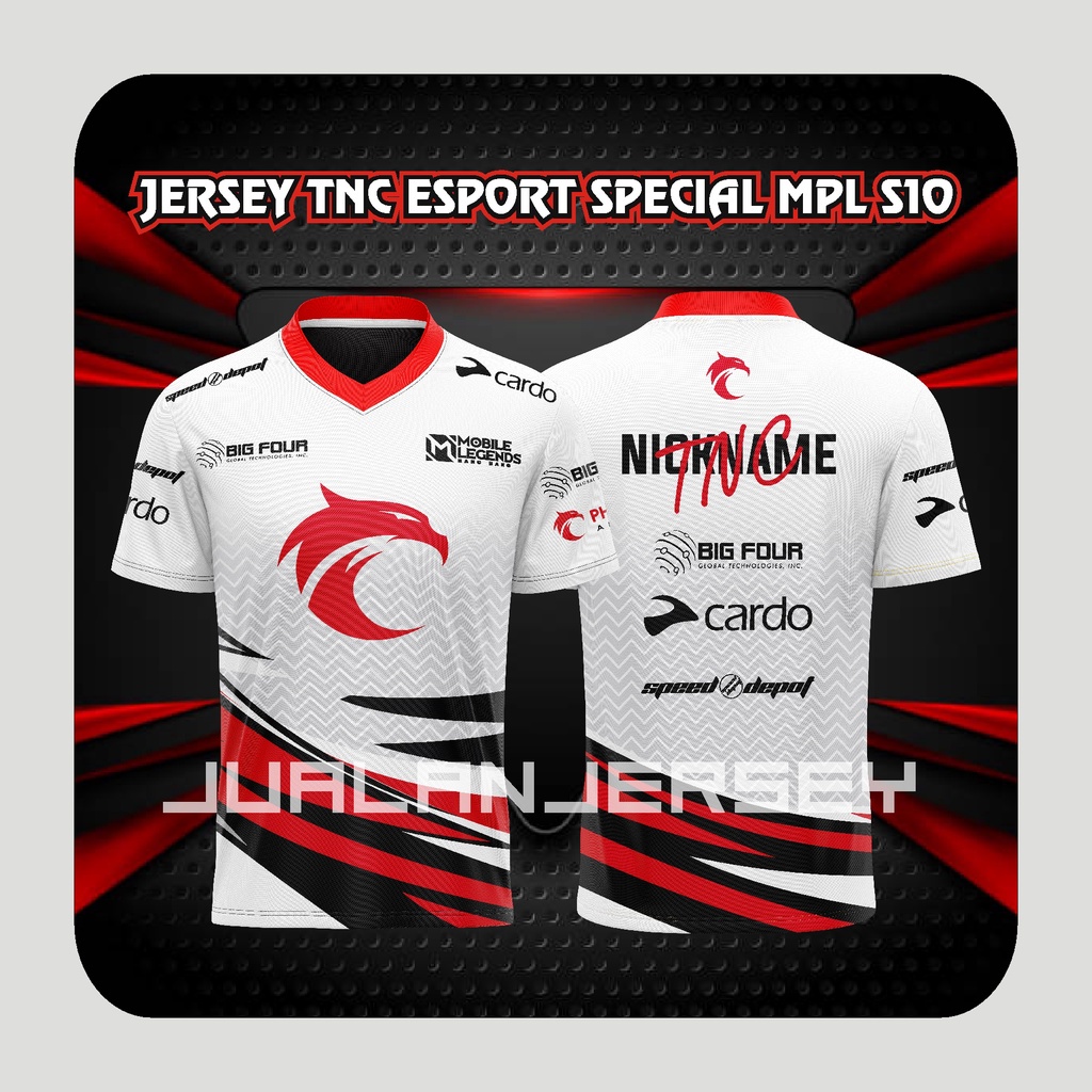 Tnc Jersey Ml 2022 Jersey TNC PRO ESPORT MPL S10 FREE Quest NICKNAME ...