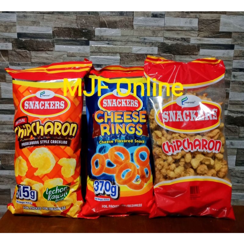 Snackers Chipcharon/Cheese ring 370g. (SELLER'S CHOICE) | Shopee ...