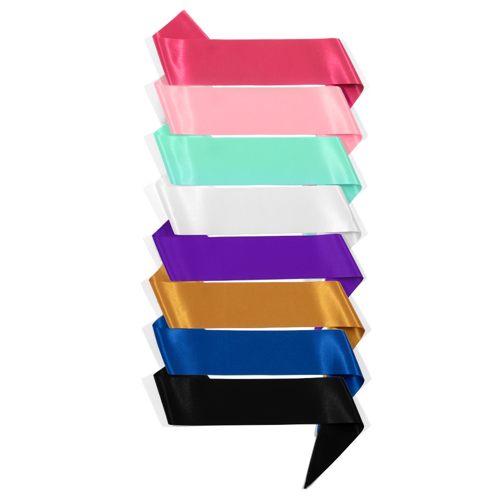 Blank Satin Sash Plain Sash for Kids Make Your Own DIY Sash 8cm*120cm ...