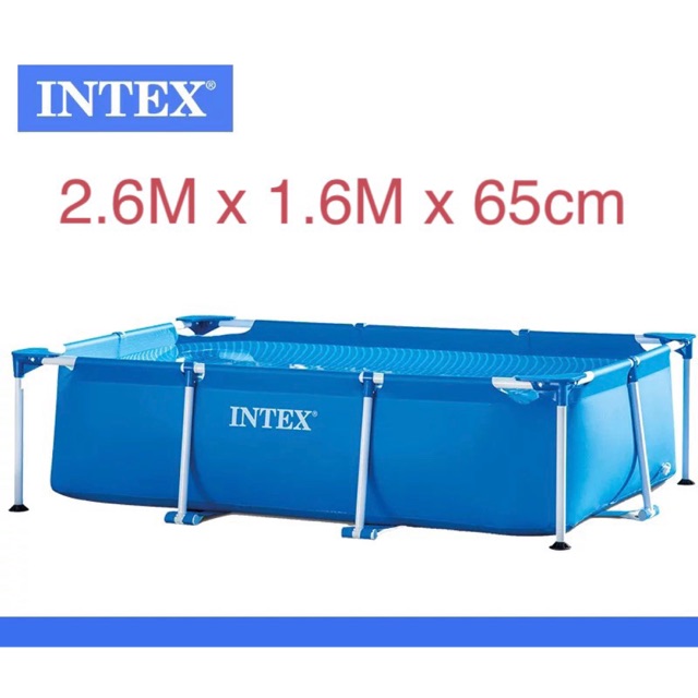 INTEX SWIMMING POOL 2.6Mx1.60Mx65CM | Shopee Philippines