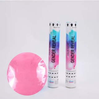 30cm Pink Blue Boy Girl Gender Reveal Smoke Powder Poppers with ...