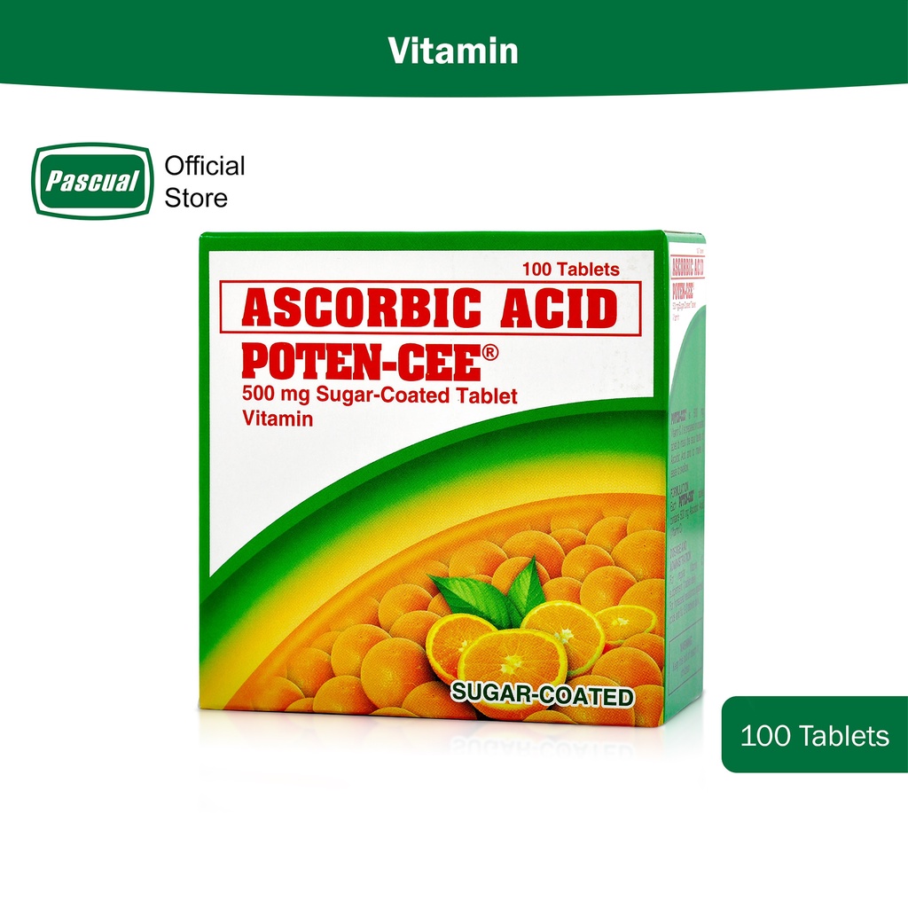 Poten-Cee Sugar Coated 100s | Shopee Philippines