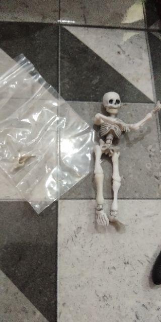 Skull Toy Pose Skeleton Human Body Flexible Action Figure | Shopee ...