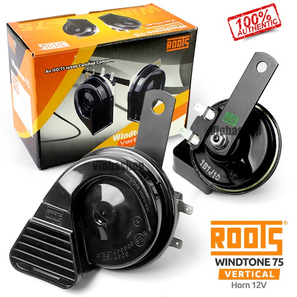 Roots Windtone 75 Vertical Dual Horn For Car | Shopee Philippines