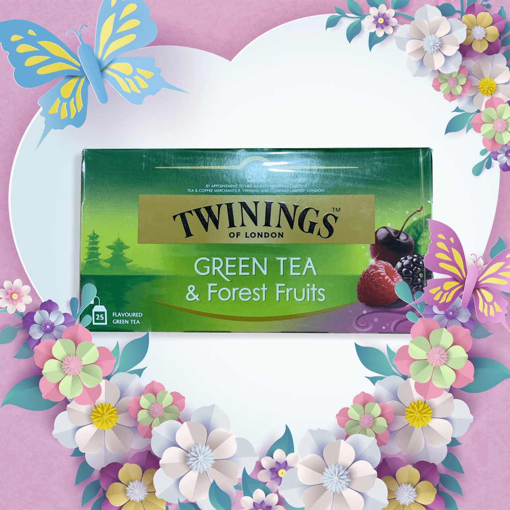 Twinings Green Tea & Forest Fruits 25s | Shopee Philippines