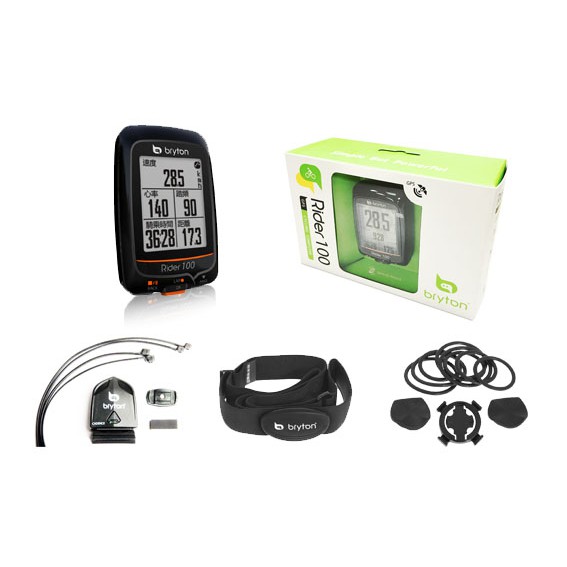 Bryton Rider 100T with Cadence sensor and Heart rate monitor | Shopee ...