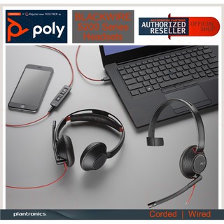 POLY 5200 HEADSETS (PLANTRONICS BLACKWIRE C5210 | C5220) Noise ...