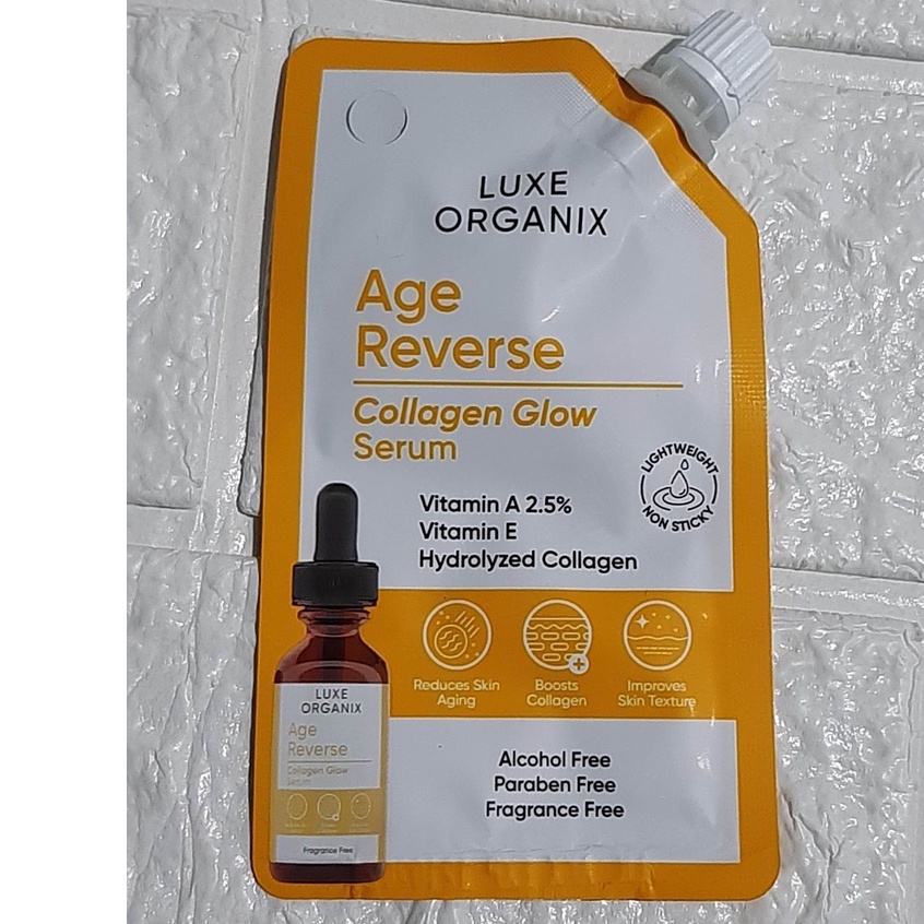 Luxe Organix Age Reverse Collagen Grow Serum (7ml- 0.23 fl oz) | Shopee ...