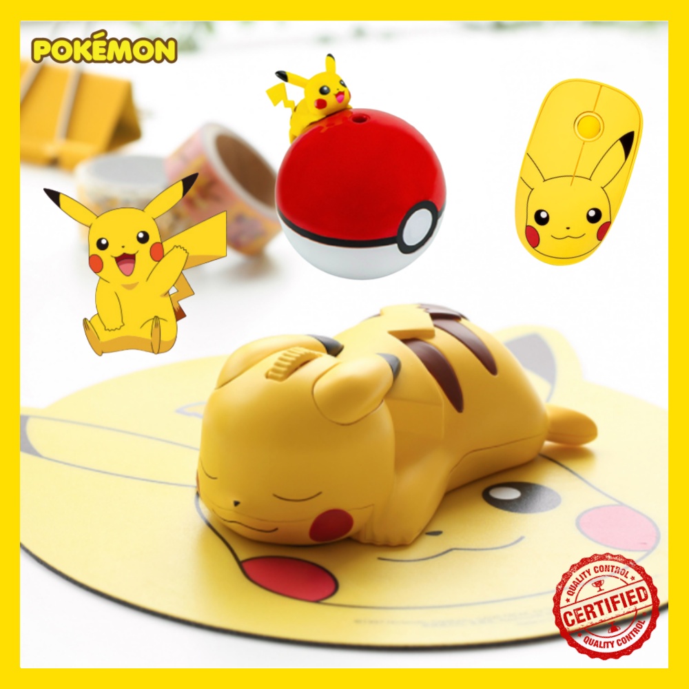 [POKEMON] Pikachu Wireless mouse & Mini Humidifier pikachu / pikachu ...