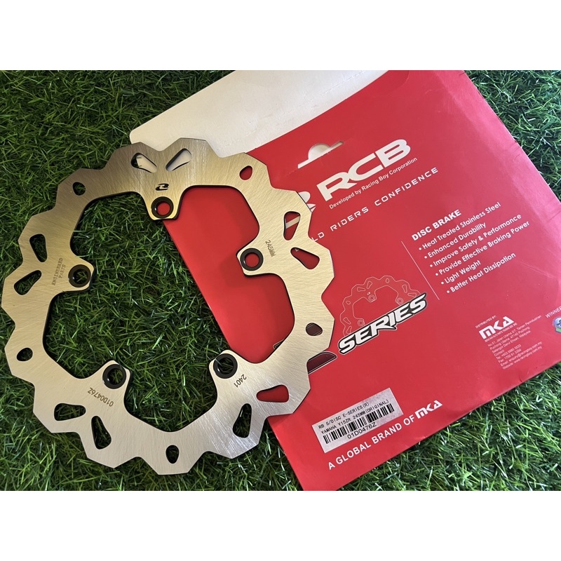RCB STEEL DISC PLATE E-SERIES [F] Y15ZR/SNIPER150 245mm | Shopee ...
